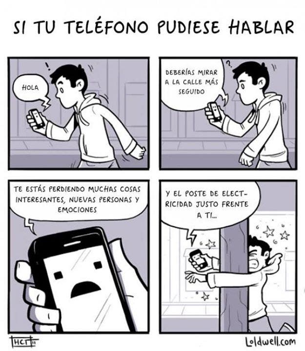 Chistes: los teléfonos inteligentes son los dueños de tu vida ...