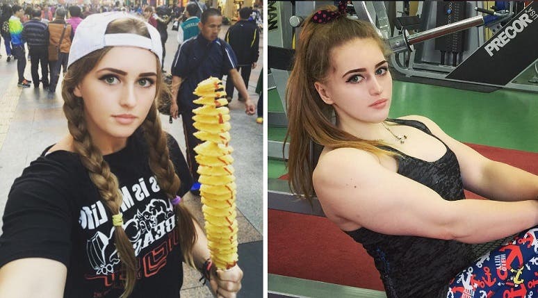"La Barbie de Acero" la hermosa culturista rusa que hace furor ...