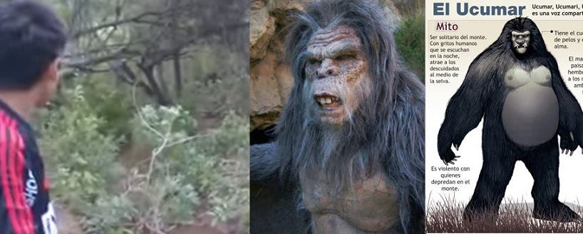 Metán: estaban jugando en la selva y les apareció el "Ucumar ...