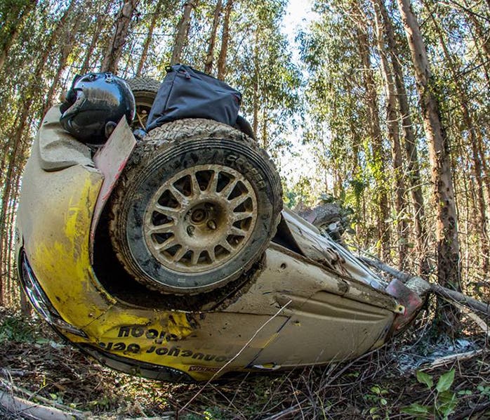 Mirá el impactante vuelco del tucumano Samir Assaf en el Rally de Chile ...