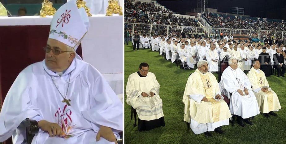 Ante una multitud, el padre Sánchez asumió como arzobispo de Tucumán ...