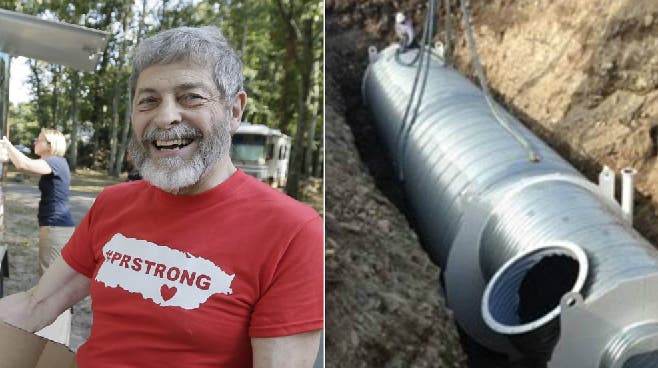 Acumuló cantidad de comida en su propìo búnker para la guerra nuclear y ...