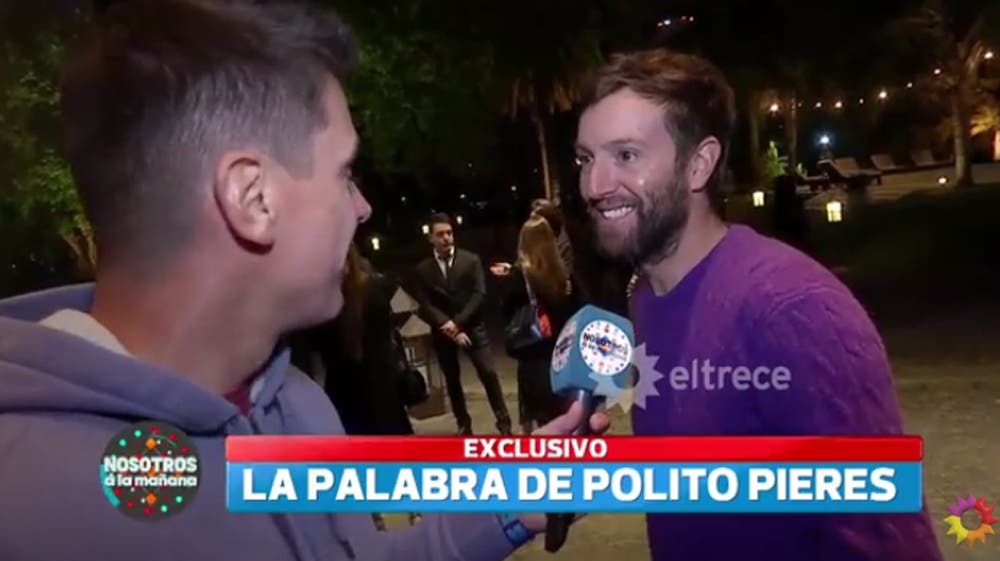 La inesperada reacción de Polito Pieres cuando le pidieron que califique su relación con Pampita ...