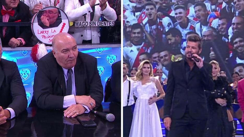 Larry contó qué decía el mensaje que le mandó Tinelli por Boca ...