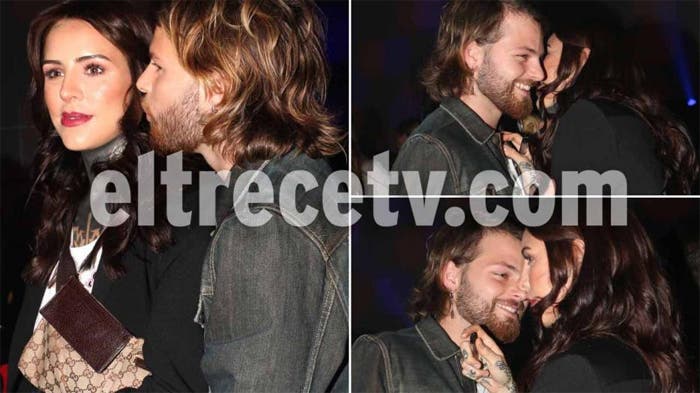 Cande Tinelli y su novio Luca Bonomi, muy cariñosos en la apertura del ...