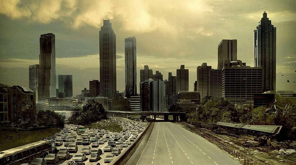 Una foto de Atlanta en cuarentena muestra lo parecido que está a "The ...