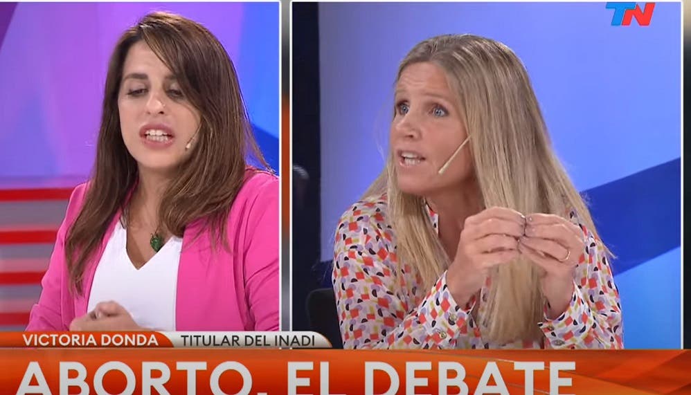 Debate del aborto: Cynthia Hotton pidió la renuncia de Victoria Donda ...