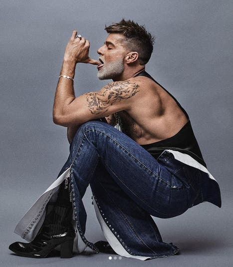 Las fotos con las que Ricky Martin encendió Instagram | Contexto Tucuman