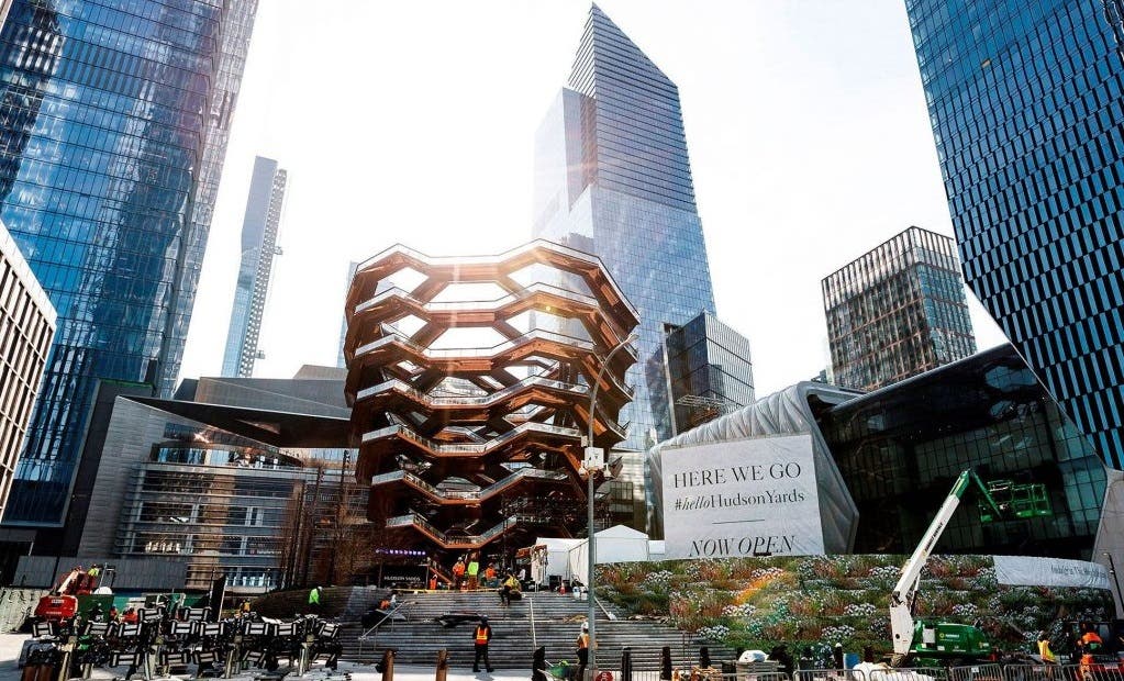 The Vessel: el nuevo ícono de Nueva York tuvo que ser cerrado, envuelto ...