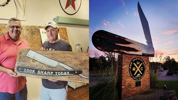 La navaja “de bolsillo” más grande del mundo tiene 10 metros de largo ...