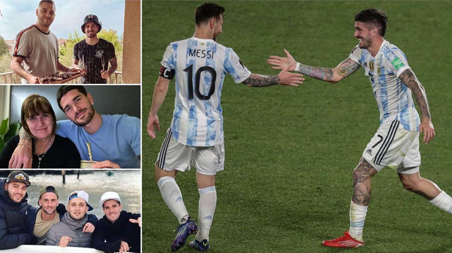 Rodrigo De Paul, del barrio al mundo: el asado que sorprendió a sus ...