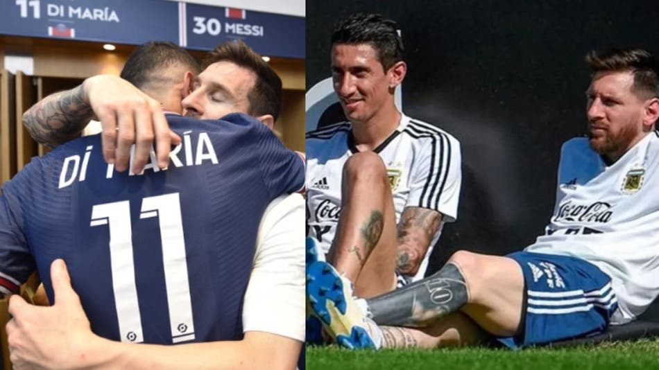 Conmovedor mensaje en las redes de Lionel Messi a Ángel Di María tras ...