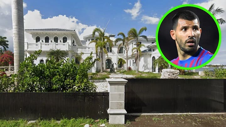 Tiene 9 Habitaciones Y 13 Baños La Imponente Mansión Del Kun Agüero En