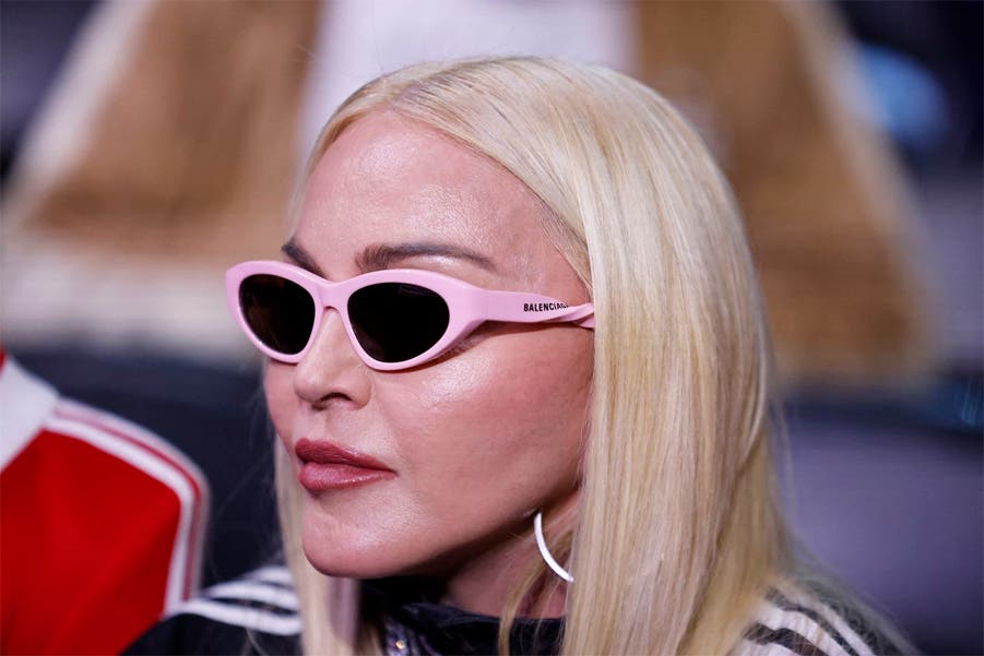 Madonna apareció irreconocible y sus fans la compararon con Marilyn ...