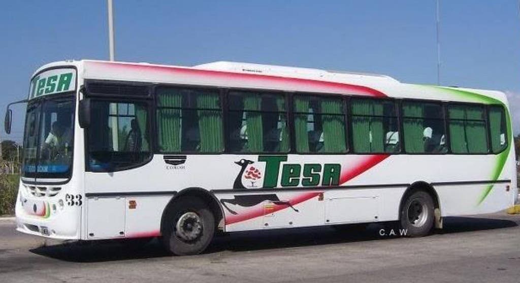La empresa de ómnibus TESA modificó el horario de sus viajes al ...