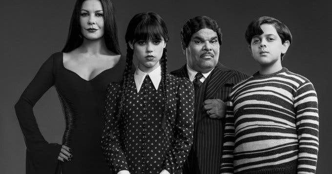 Netflix: este es el verdadero "look" de los actores de "Merlina" sin ...