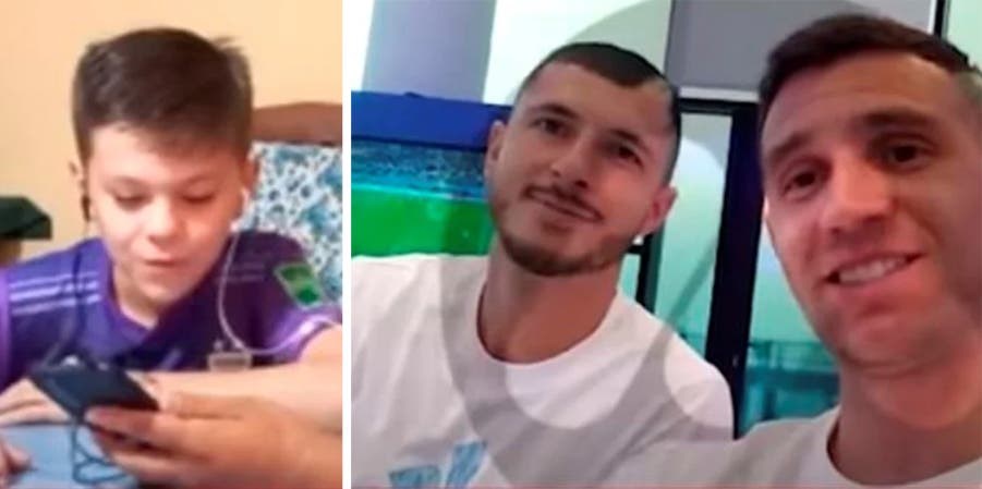 El tierno mensaje de Dibu Martínez y Guido Rodríguez para José, el nene ...