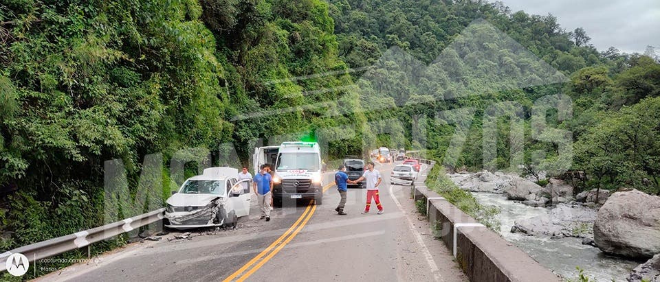 Susto En La Ruta 307 Por Un Accidente No Hubo Heridos De Gravedad