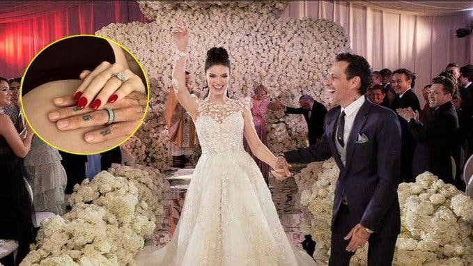 Tras haberse casado, Marc Anthony y Nadia Ferreira anunciaron que están ...