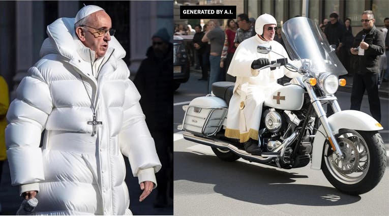 Las fotos del Papa retocadas con inteligencia artificial son virales ...