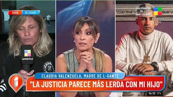 Claudia Valenzuela La Mamá De L Gante Entre La Angustia Y El Enojo Por La Complicada Situación