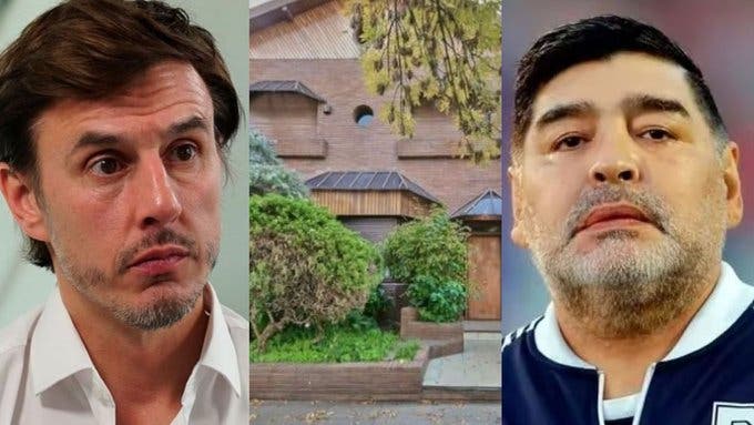 Roberto García Moritán alquiló la casa de Maradona de Villa Devoto y la usará como búnker de ...