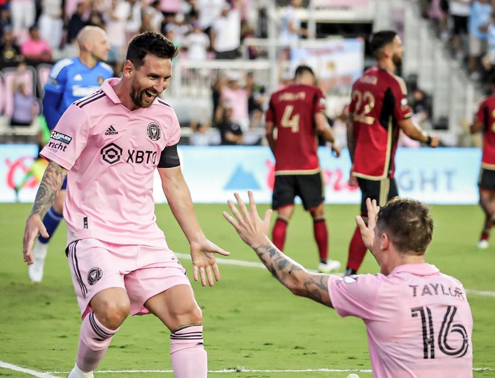 Con un doblete de Messi, el Inter de Miami goleó 4-0 al Atlanta United | Contexto Tucuman