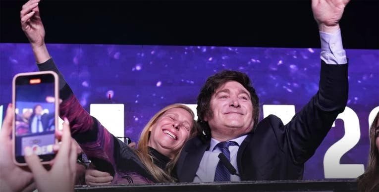 Javier Milei eufórico tras el batacazo: “vamos a dar fin a la casta ...