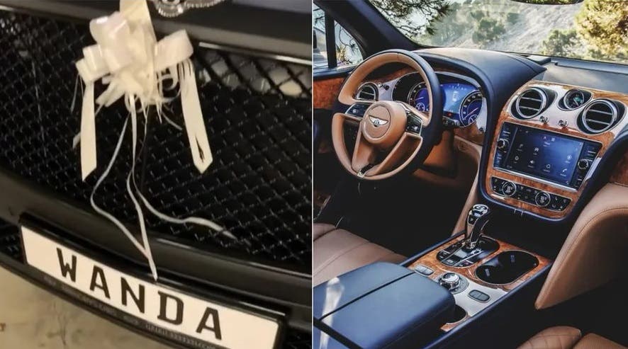 Icardi le regaló el auto de sus sueños a Wanda y un detalle enloqueció ...