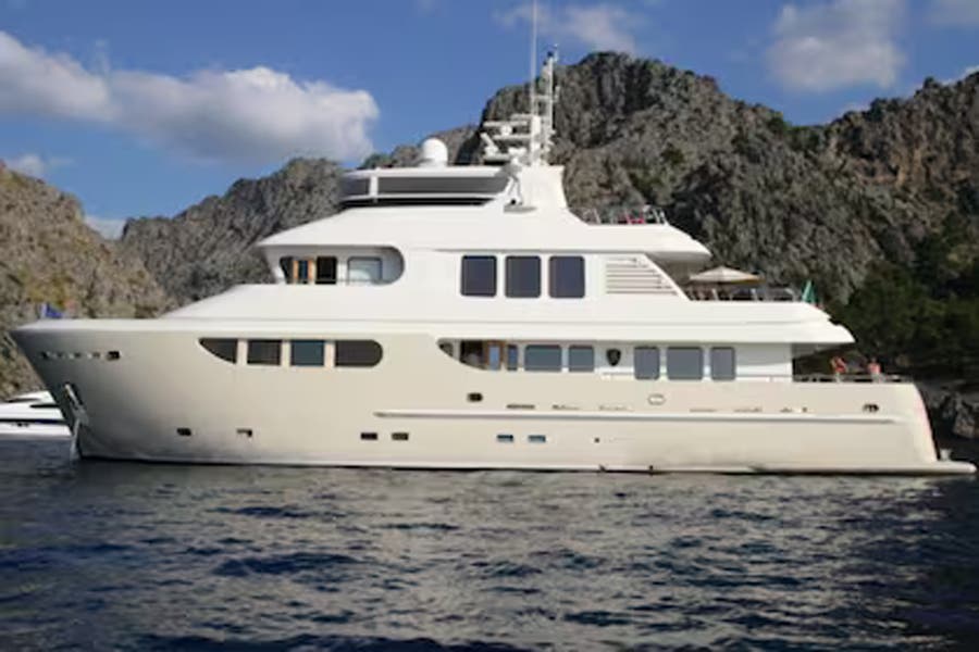 “Bandido”: así es el yate en el que Insaurralde paseó con Sofía Clerici ...