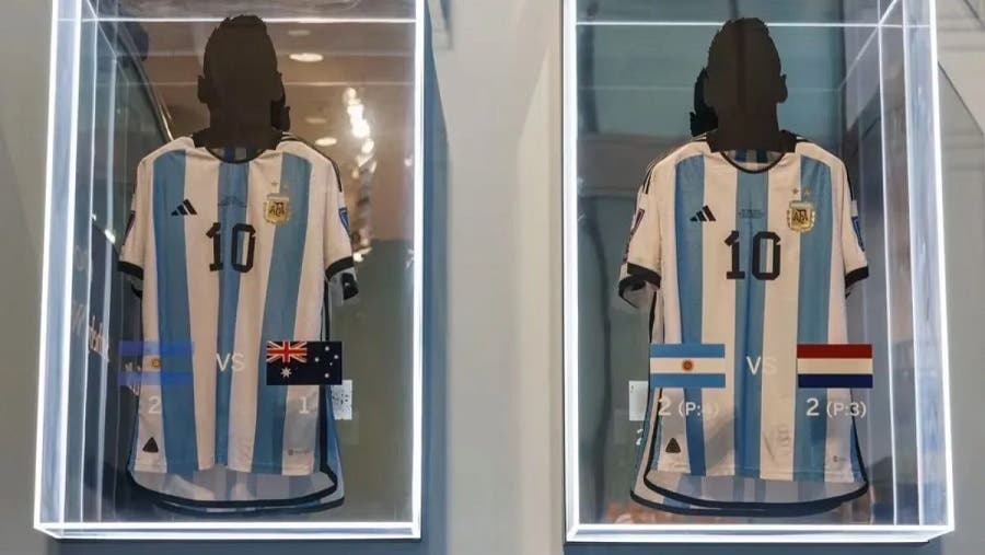 Récord: subastaron por 7,8 millones de dólares seis camisetas que utilizó Lionel Messi en el ...