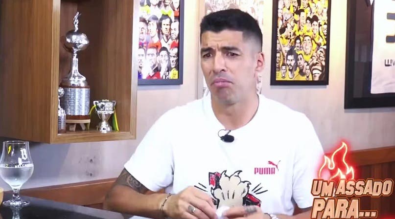 El mal momento que pasó Luis Suárez tras comer asado hecho por un ...