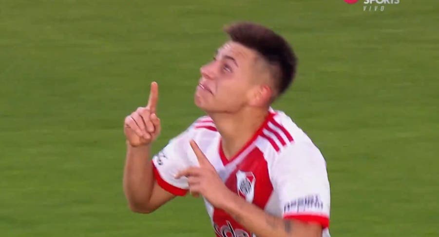La Emoción Del Diablito Echeverri Tras Su Debut Goleador En La Primera