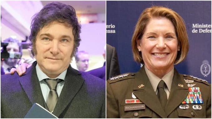 Milei viaja a Tierra del Fuego para reunirse con Laura Richardson, la ... Milei viaja a Tierra del Fuego para reunirse con Laura Richardson, la ...