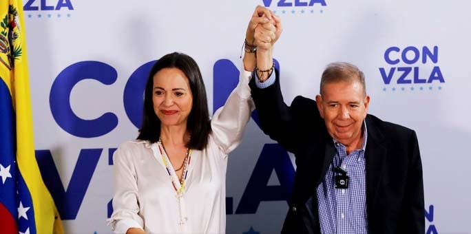 Corina Machado anunció que ya están publicadas en la web las actas ...