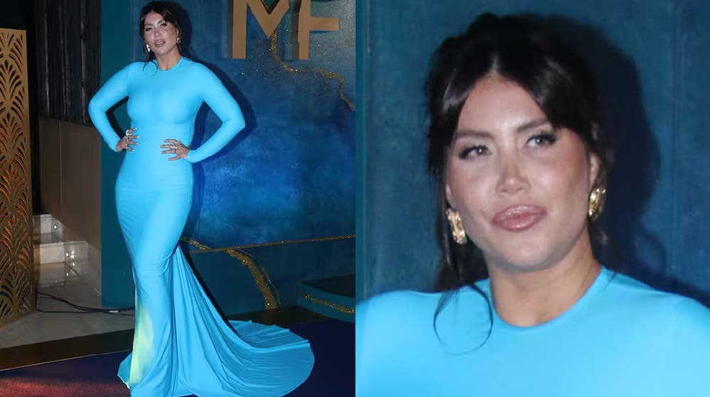 Se supo a qué famosa le copió Wanda Nara el vestido que usó en los ...