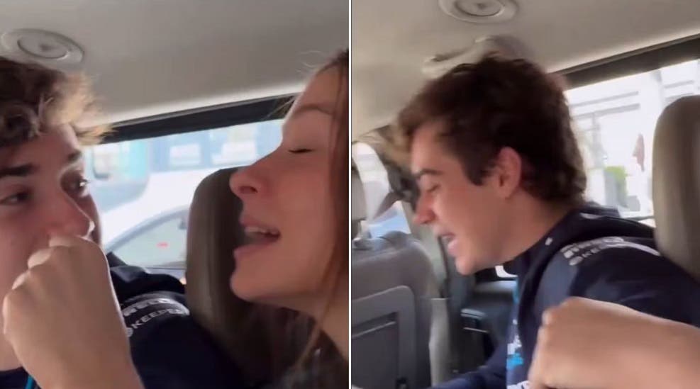 Video: el divertido momento que protagonizaron Colapinto y su hermana ... Video: el divertido momento que protagonizaron Colapinto y su hermana ...