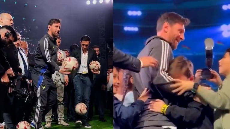 Lionel Messi revolucionó Azerbaiyán: fue la figura de un evento para ...