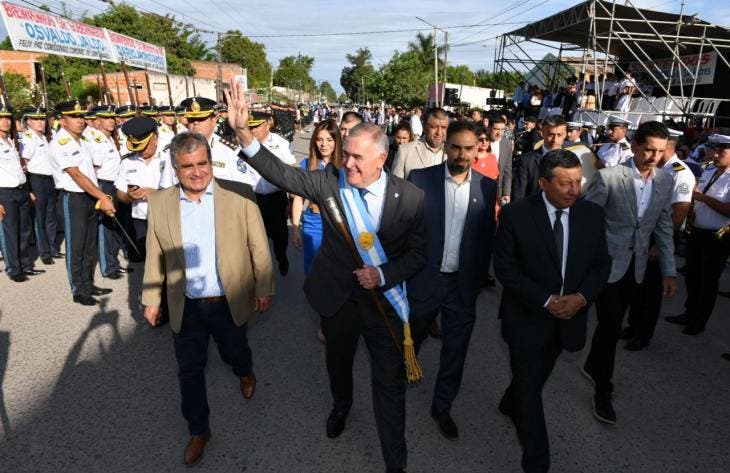 Jaldo participó de los festejos por las fiestas patronales y el ...