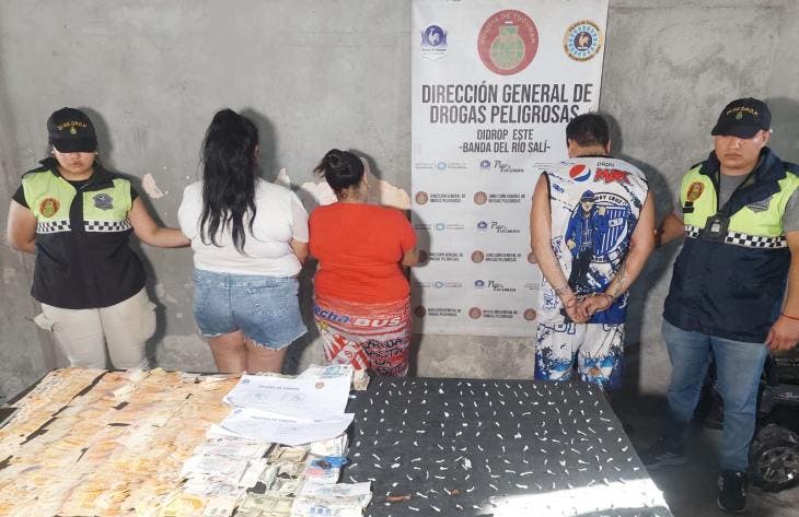 Alderetes: secuestran más 200 dosis de cocaína y aprehenden a tres ...